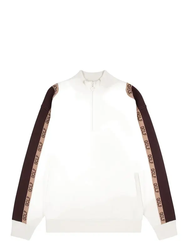 GOLF WANG Essex Half Zip Track Jacket - Cream