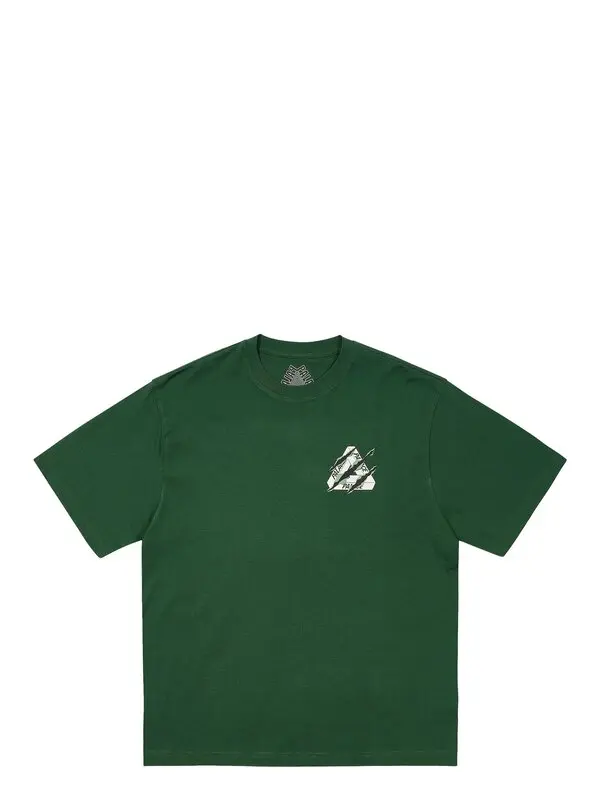 PALACE Ripped Tri T-shirt - Green