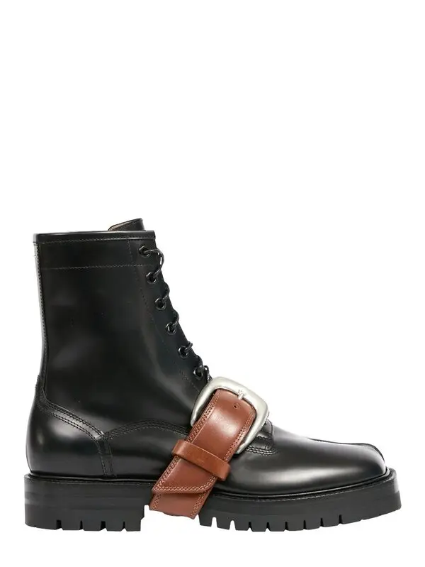 MAISON MARGIELA Tabi Combat High-top Boots - Black