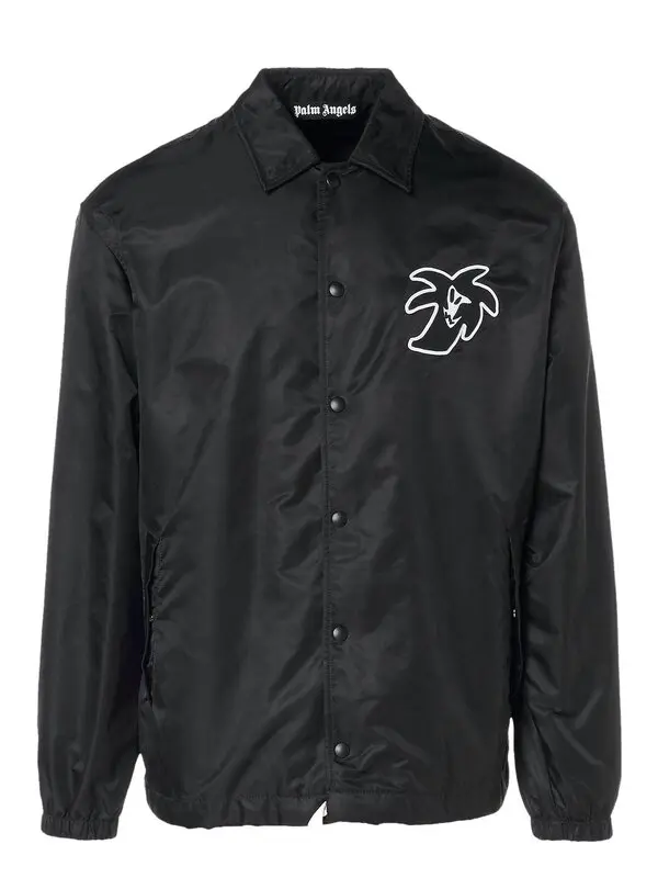 Palm Angels Hunter Coach Jacket - Black