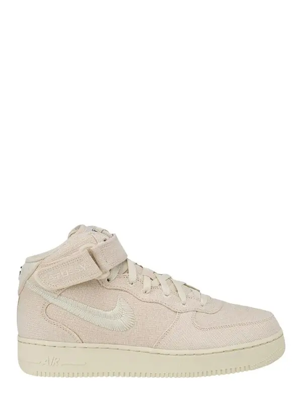 Nike Stussy X Force 1 Mid Ps - Tan