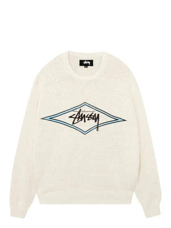 StÜssy Surf Team Sweater - Cream