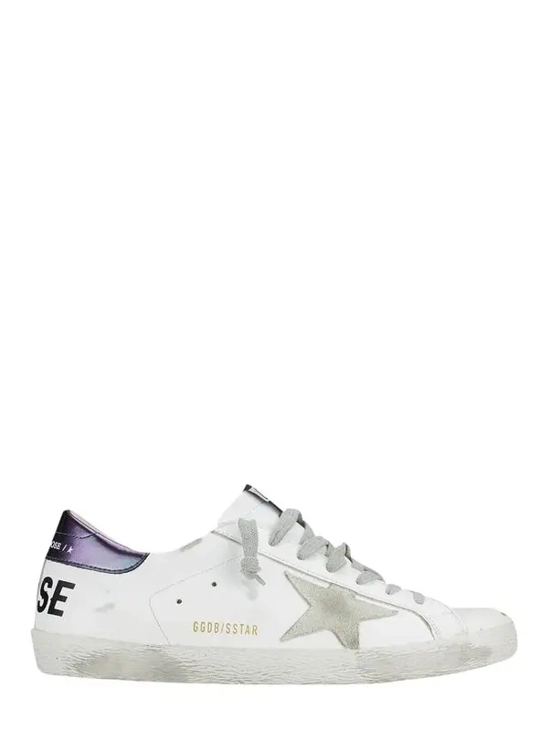 GOLDEN GOOSE Superstar Iridescent Sneakers - White