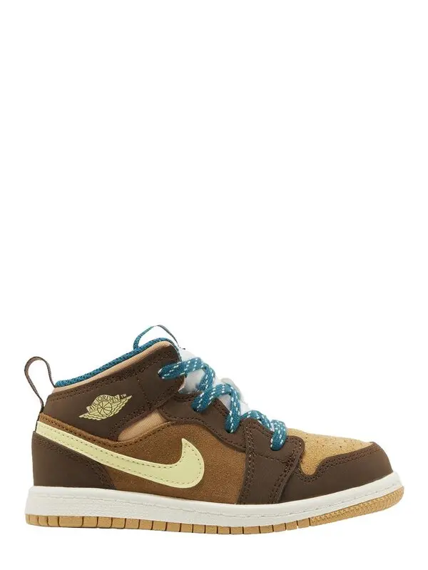 JORDAN 1 Mid Se Td Sneakers - Brown