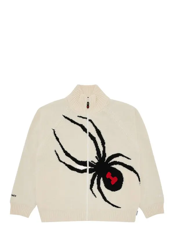 Supreme X Spyder Windstopper Zip Up Sweater - Cream