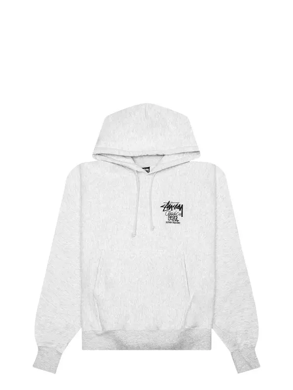 StÜssy Classic Gear Hoodie - Grey