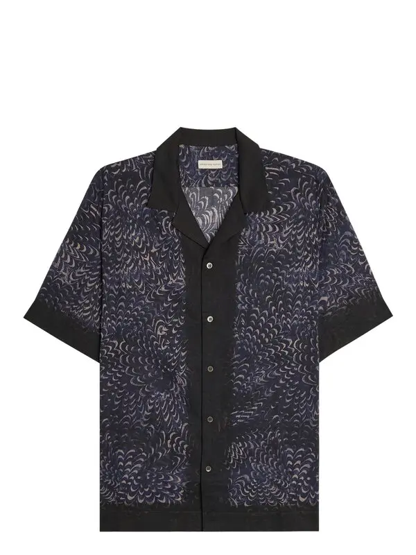 Dries Van Noten Carltone Shirt - Blue