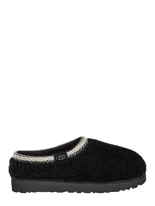 UGG Tasman Maxi Curly Slipper - Black