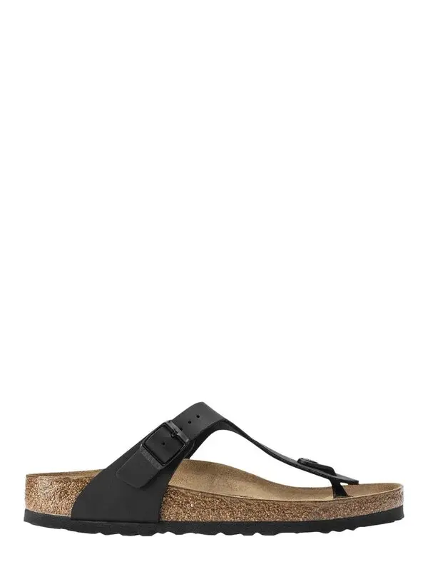 BIRKENSTOCK Gizeh Birko-flor Sandal - Black