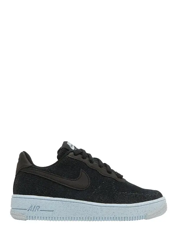 Nike Air Force 1 Crater Flyknit Sneakers - Black