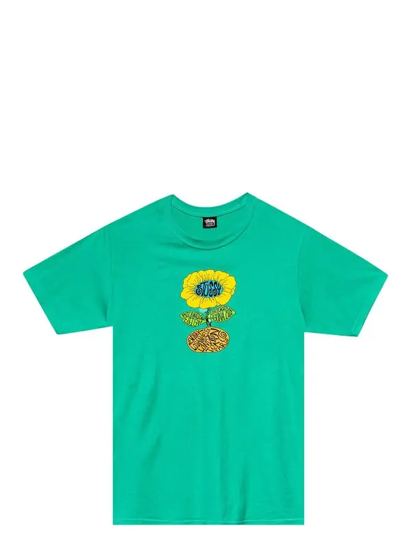 StÜssy Sunflower Tee - Green