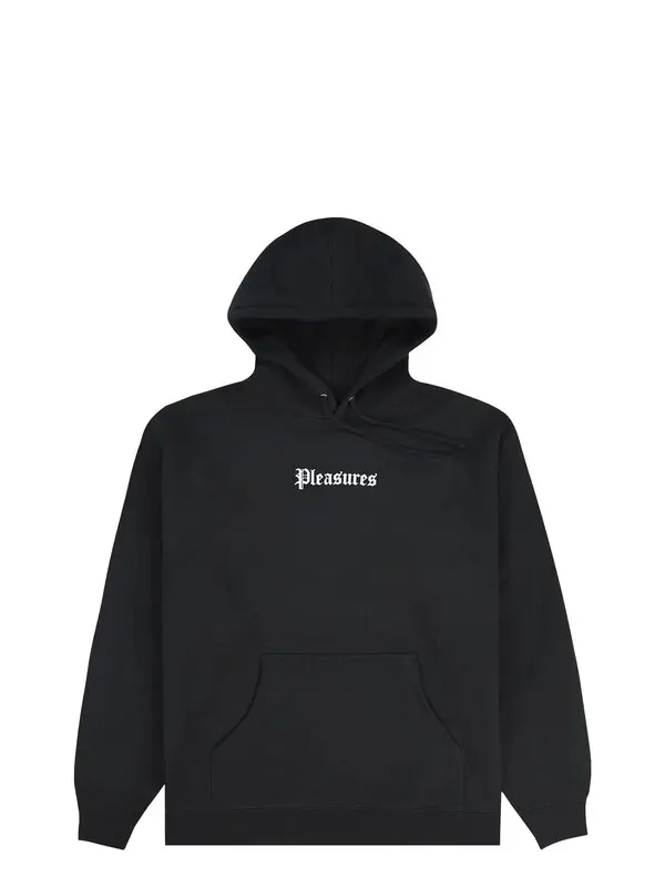 PLEASURES Burn Again Hoodie - Black