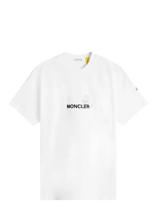 Moncler X Fragment Design Short-sleeve T-shirt - White
