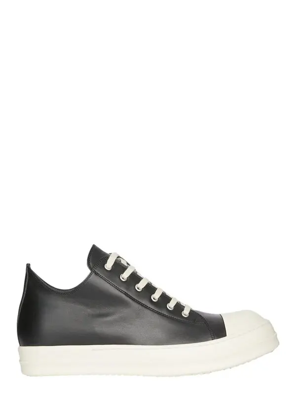 Rick Owens Porterville Low Top Sneakers - Black