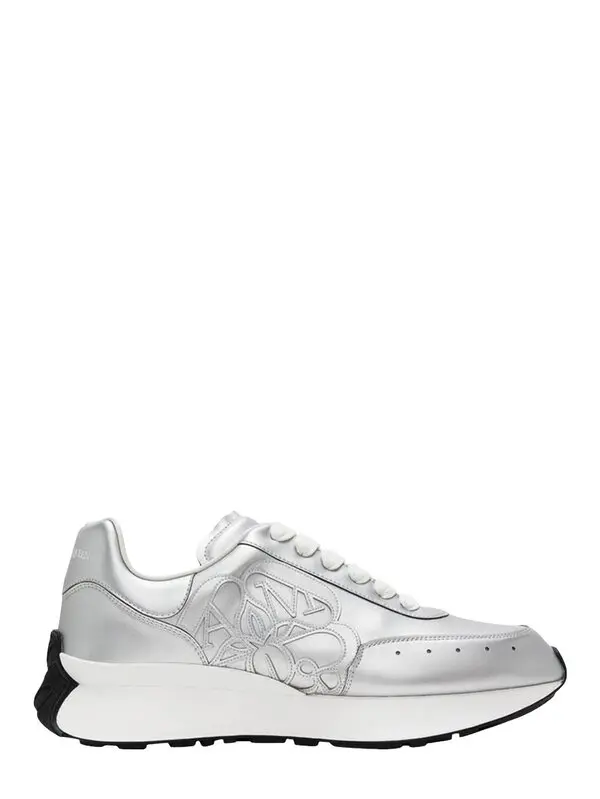 Alexander McQueen Sprint Runner - Silver