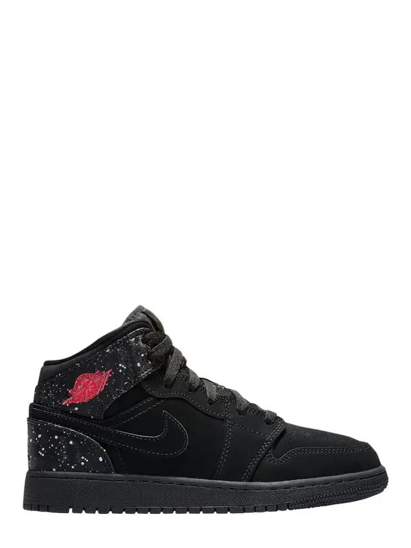 JORDAN 1 Mid Gs Sneakers - Black