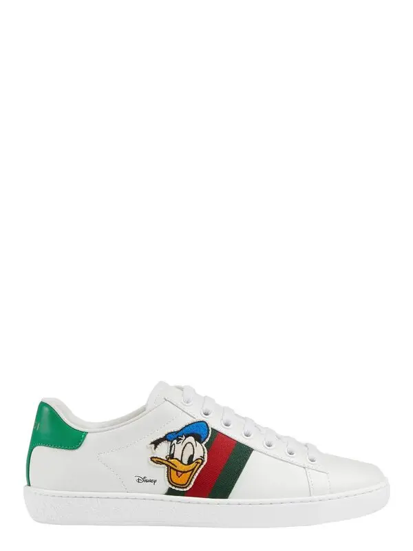 Gucci Disney X Ace 'donald Duck Patch - White