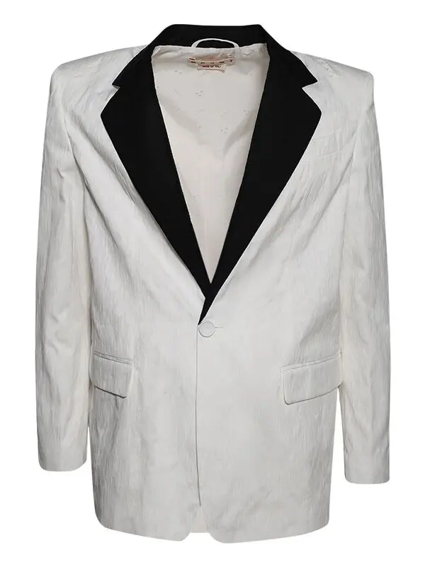Marni Single Breasted Jacket - White