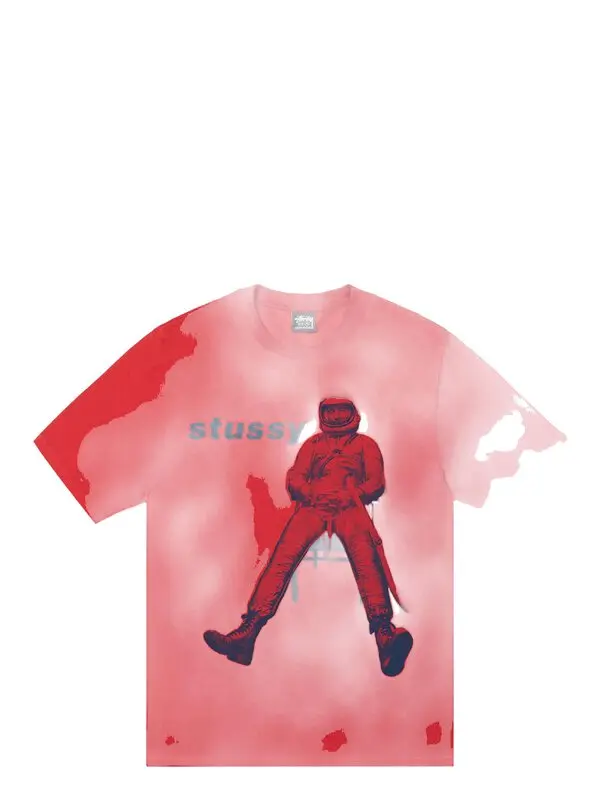 StÜssy Astronaut Graphic T-shirt - Red