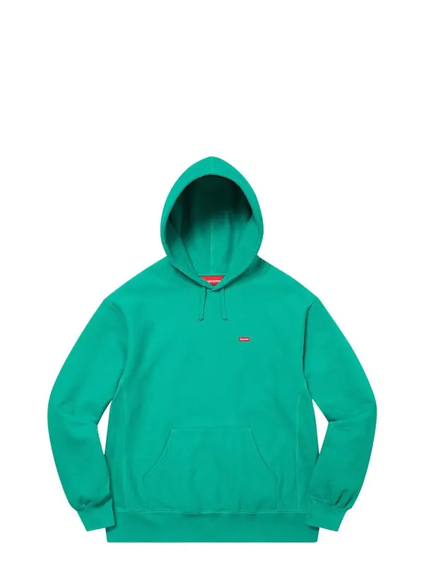 Supreme Small Box Hooded Sweatshirt - Teal