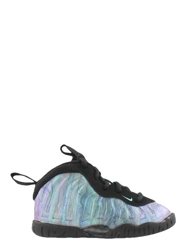 Nike Little Posite One Prm Td 'abalone' Sneaker - Blue