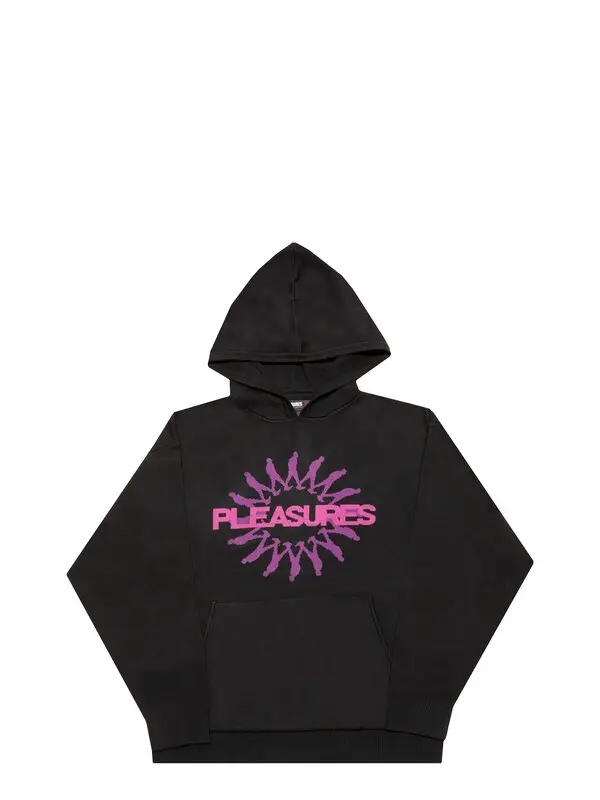 PLEASURES Passion Knit Hoodie - Black