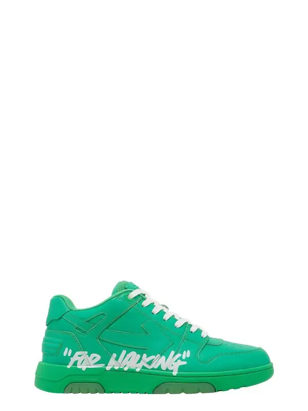 Off-White Out Of Office 'for Walking' Sneakers - Green