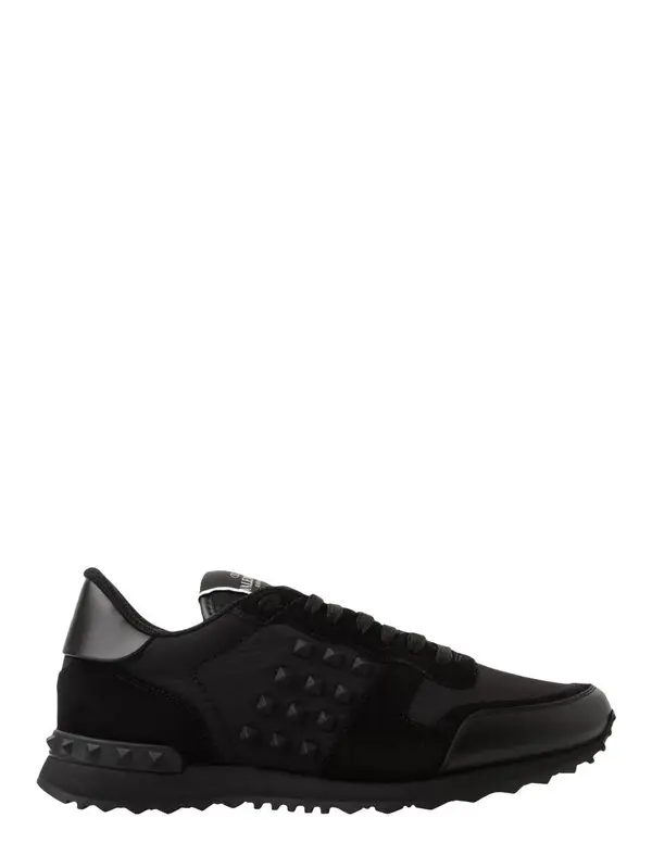 Valentino Garavani Rockstud Rockrunner Sneakers - Black