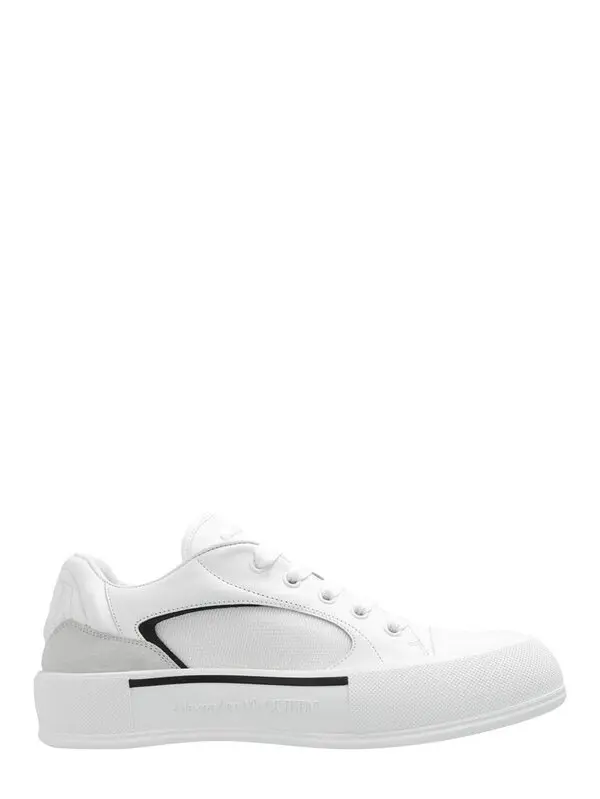 Alexander McQueen Skate Deck Plimsoll Low - White