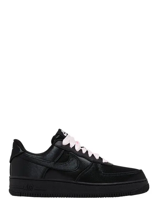 Nike Air Force 1 Low Satin - Black