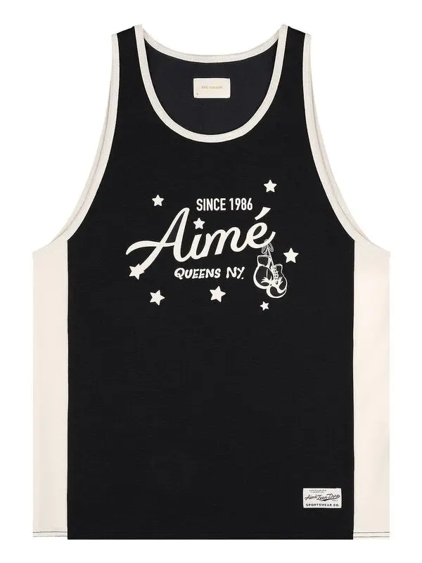 Aimé Leon Dore Sparring Tank Top - Black