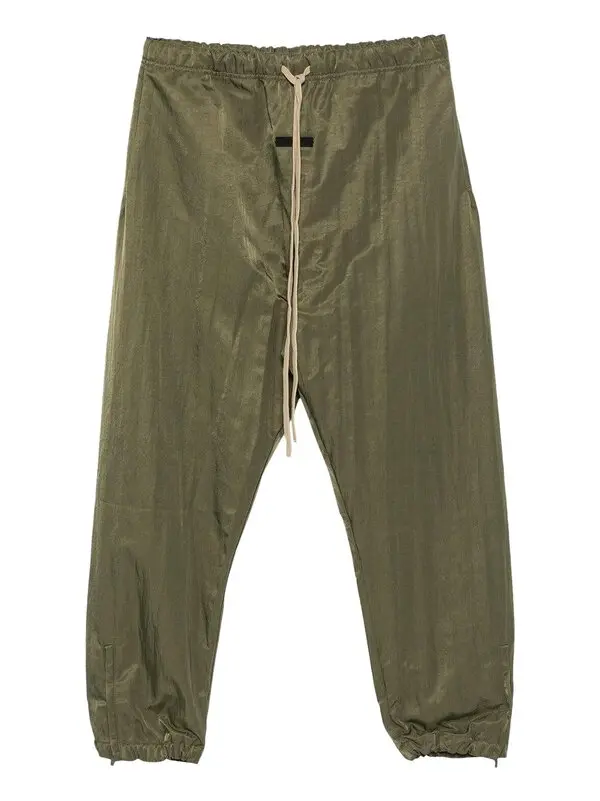 Fear Of God Textured Nylon Track Pant - Green