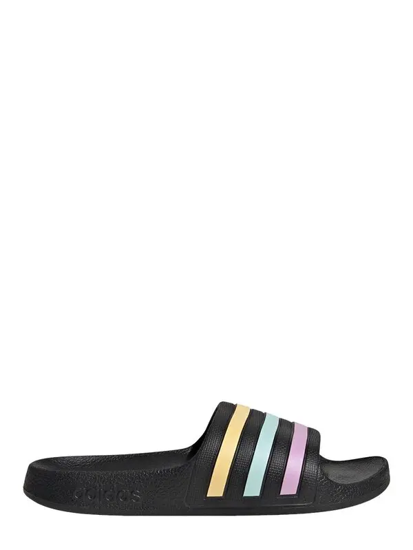 Adidas Adilette Aqua Slides - Black