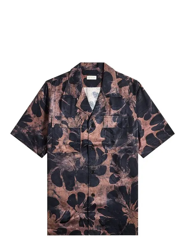 Dries Van Noten Cameron 'dessin' Shirt - Purple
