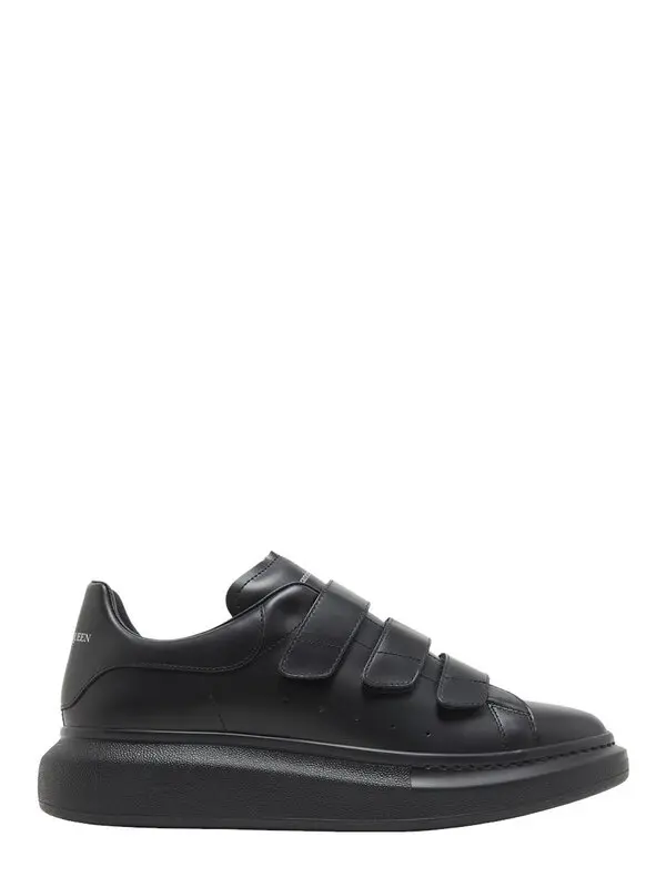 Alexander McQueen Oversized Triple Strap Sneakers - Black