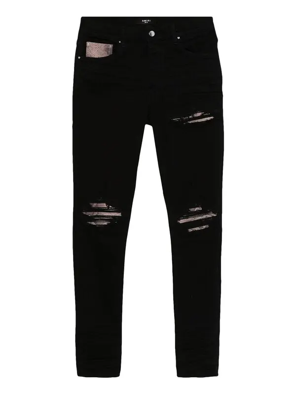 Amiri Snake Mx1 Jean - Black