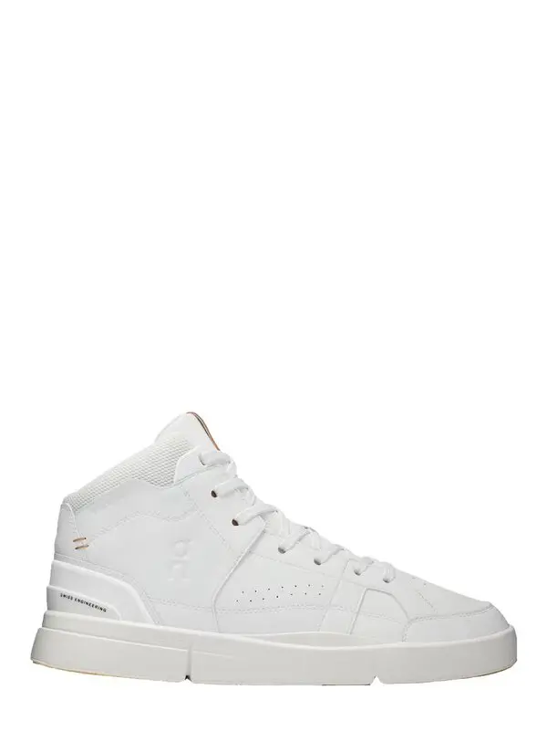 On The Roger Clubhouse Mid Sneakers - White