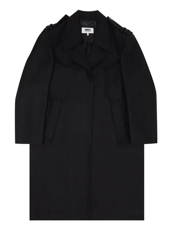MAISON MARGIELA Tailored Coat - Black