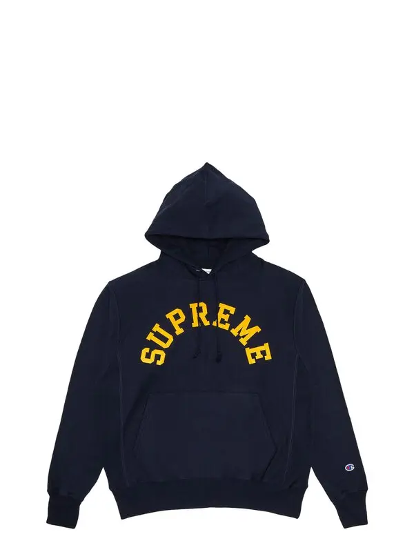Supreme Champion Hooded Sweatshirt - Blue