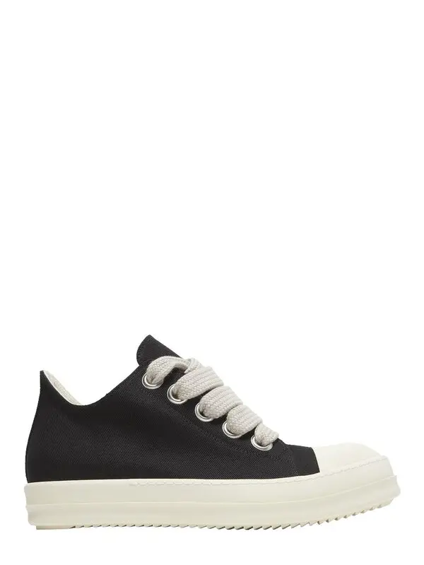 Rick Owens Fogachine Cotton Megalace Low - Black