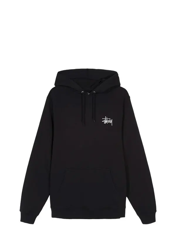 StÜssy Basic Hood - Black
