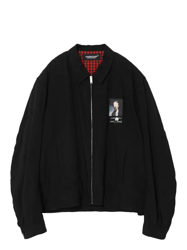 UNDERCOVERISM Graphic Print Zip-up Jacket - Black