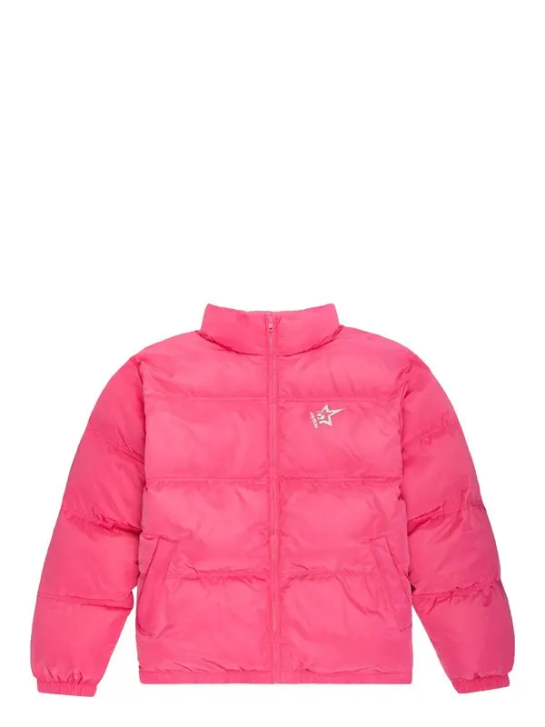 SP5DER 5star Puffer Jacket - Pink