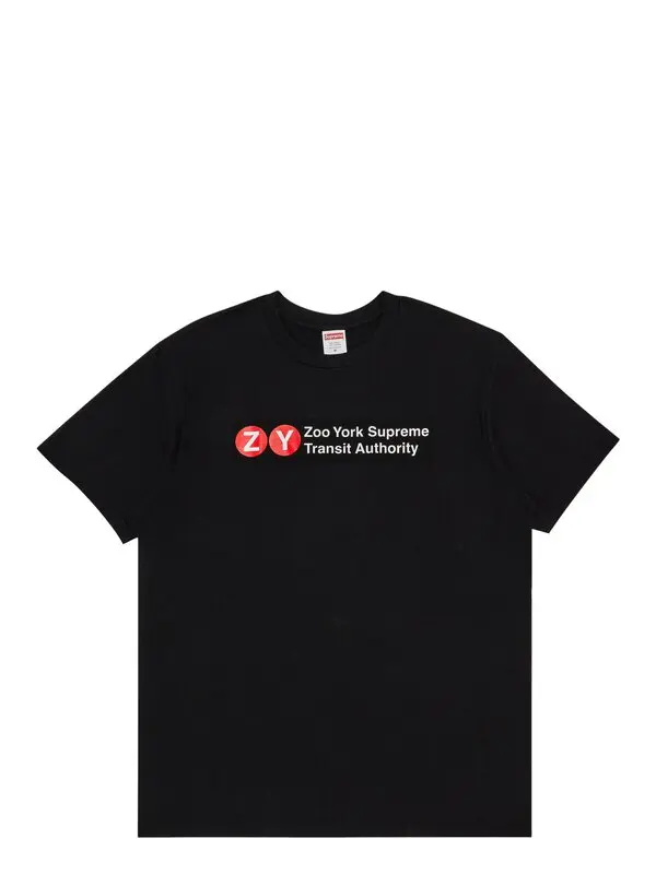 Supreme X Zoo York Transit Tee - Black