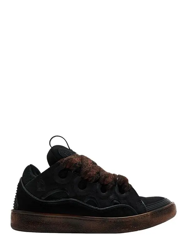 LANVIN Curb Sneakers - Brown