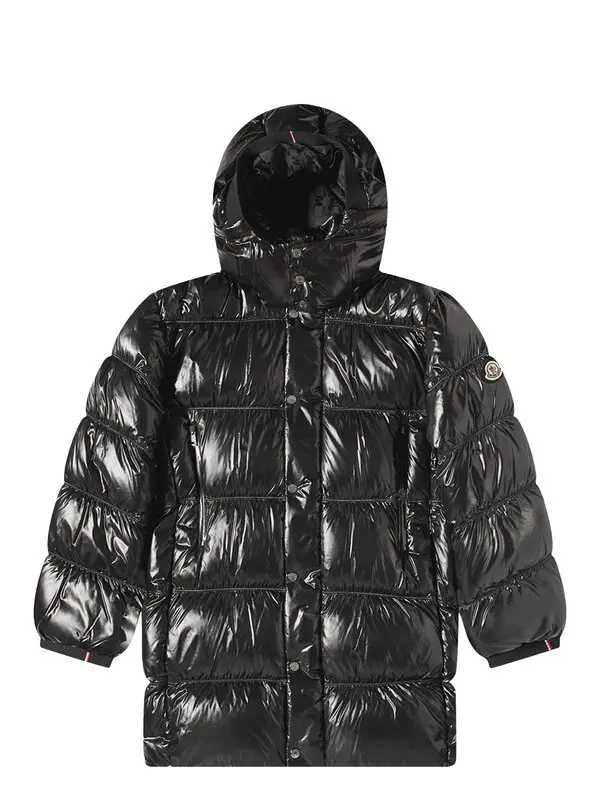 Moncler Pablof Long Coat - Black