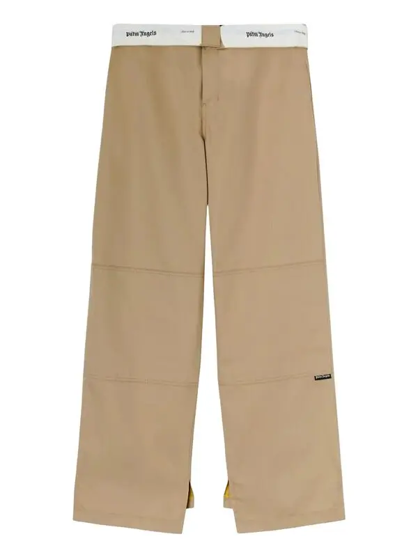Palm Angels Reversed Waistband Chino Pant - Tan