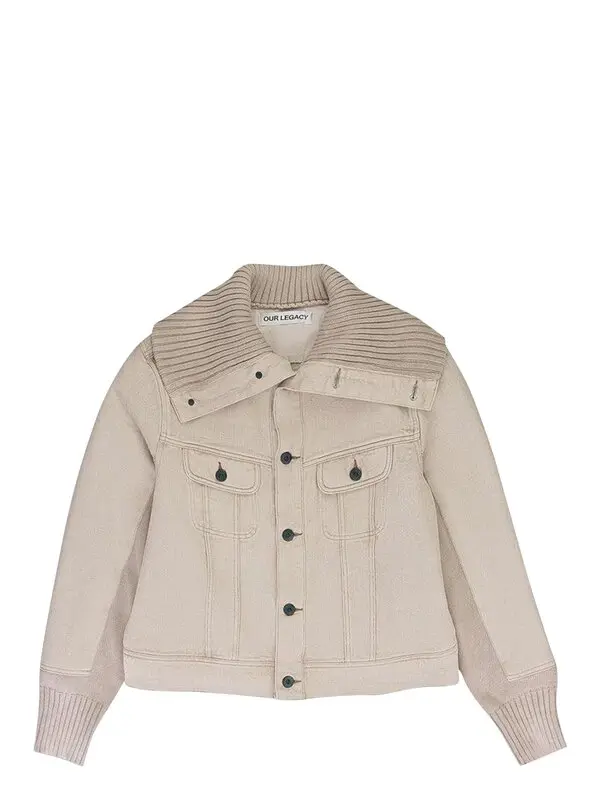 Our Legacy Fuse Denim Jacket - Cream