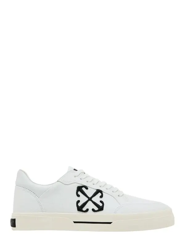 Off-White Vulcanized Low Top Sneakers - White
