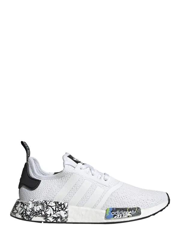 Adidas Nmd_r1 'graffiti Plugs' Sneakers - White